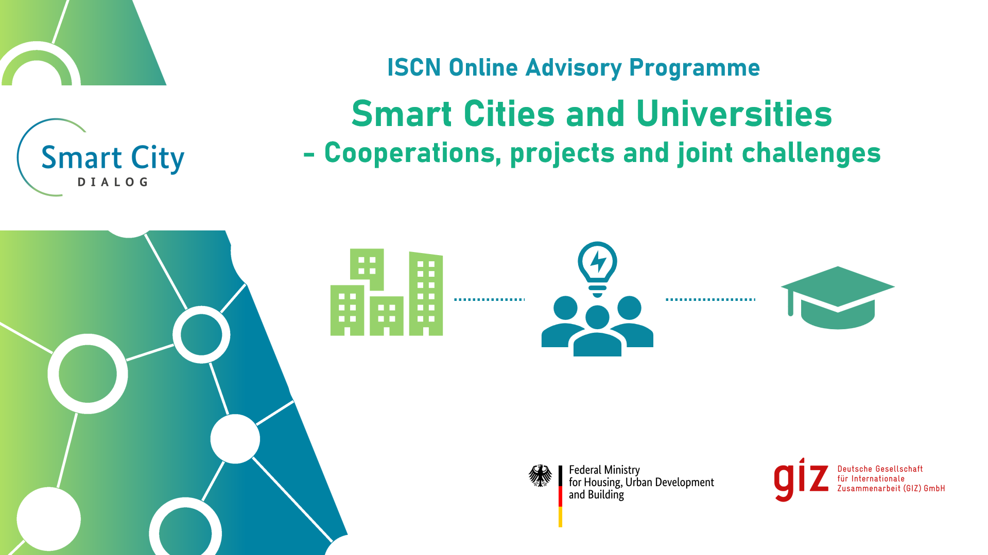 ISCN Online Advisory Programme: Smart Cities and Universities | Smart ...